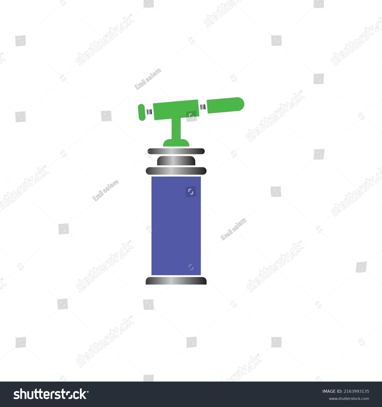 Gun Torch Vector Illustrationsimple Vector Stock Vector (Royalty Free ...