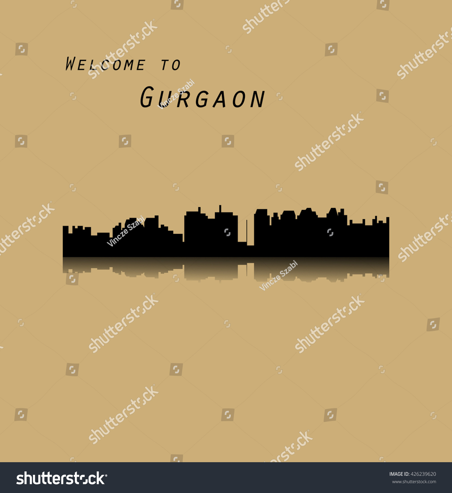 Gurgaon India Stock Vector (Royalty Free) 426239620 | Shutterstock