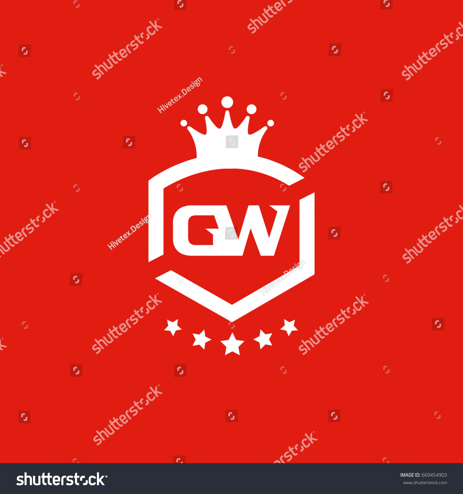 Gw Logo Stock Vector (Royalty Free) 669454903 | Shutterstock
