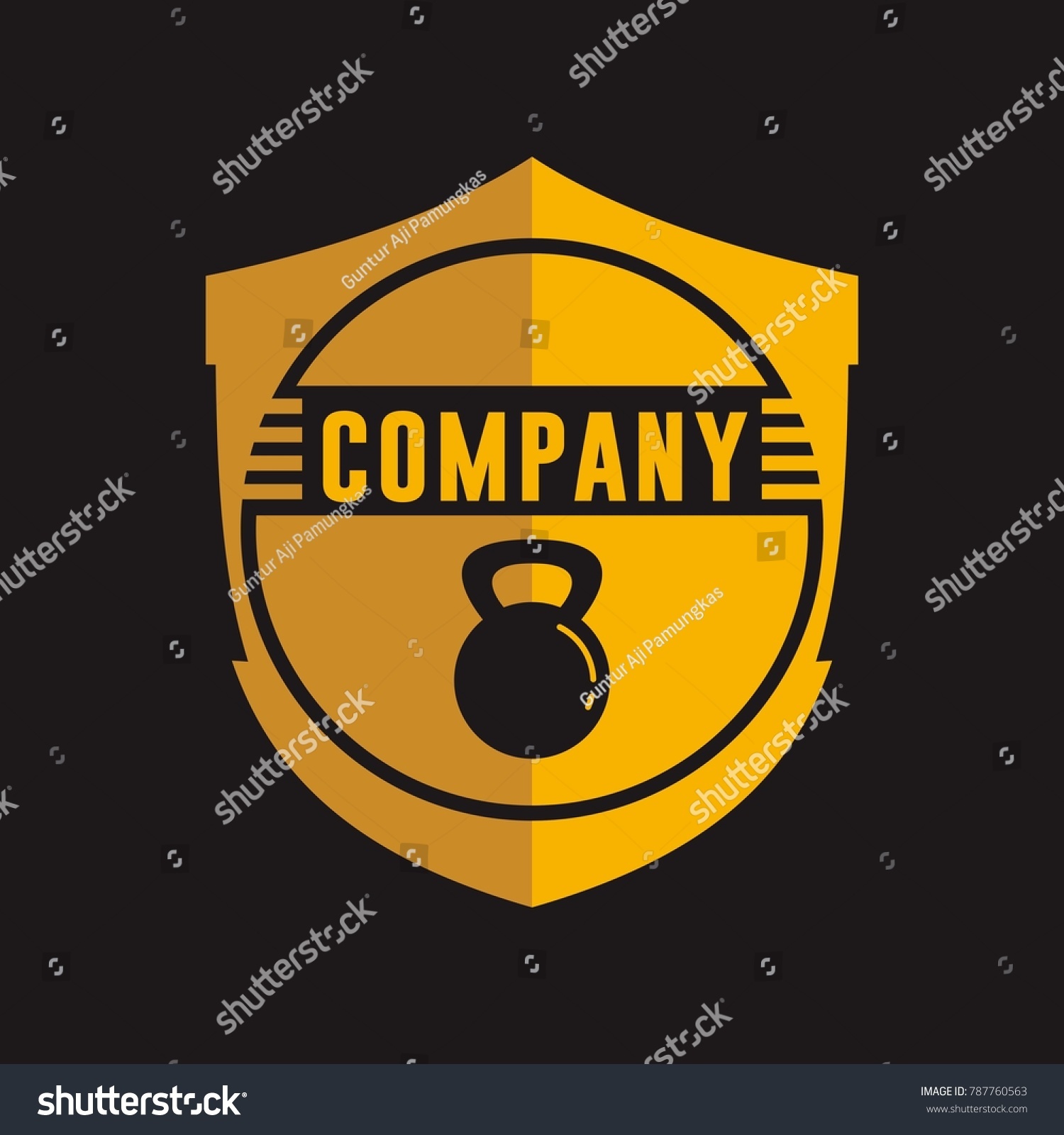 Gym Class Logo Illustration Stock Vector (Royalty Free) 787760563 ...