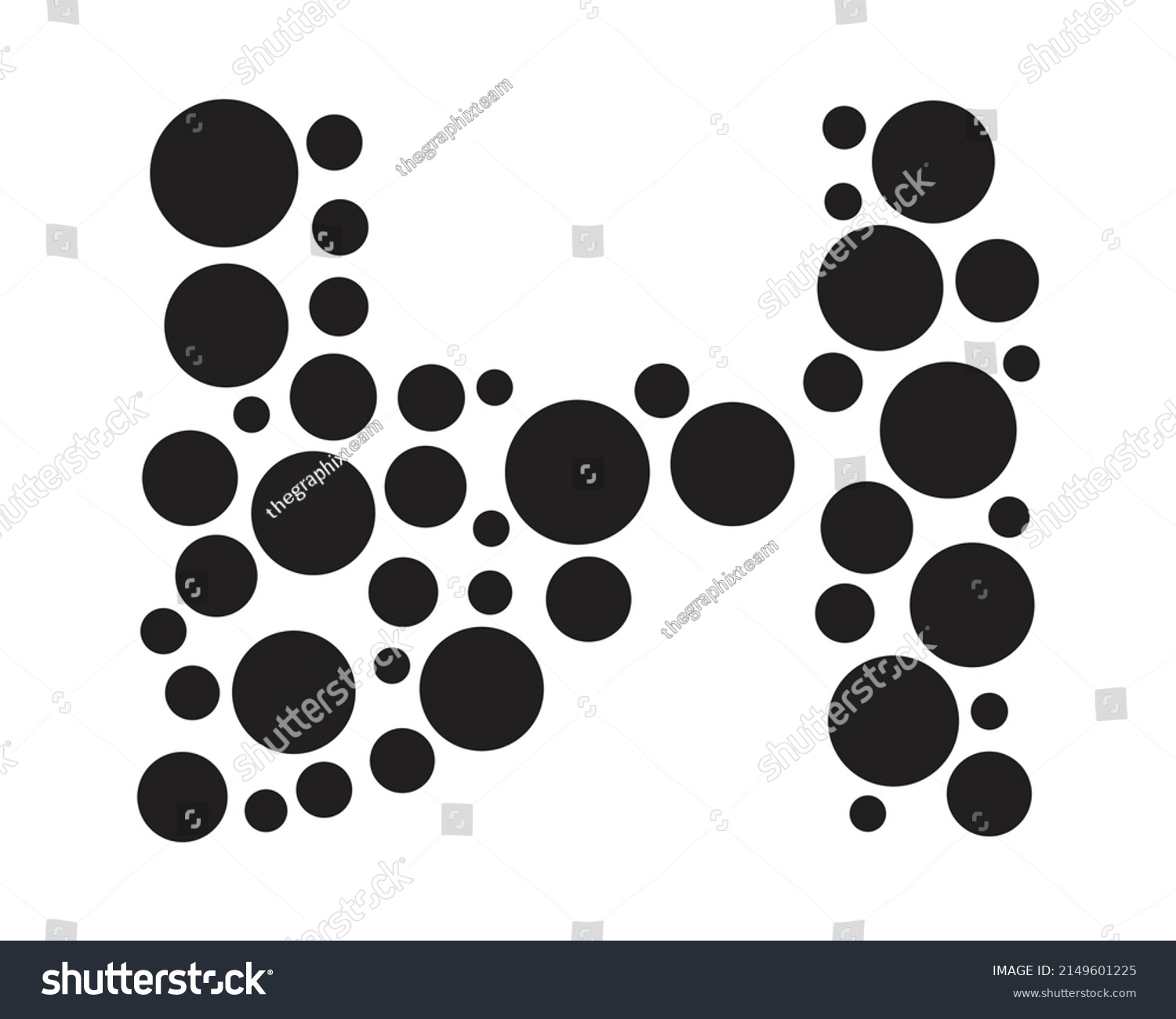 H Letter Creative Design Vector Template Stock Vector (Royalty Free ...
