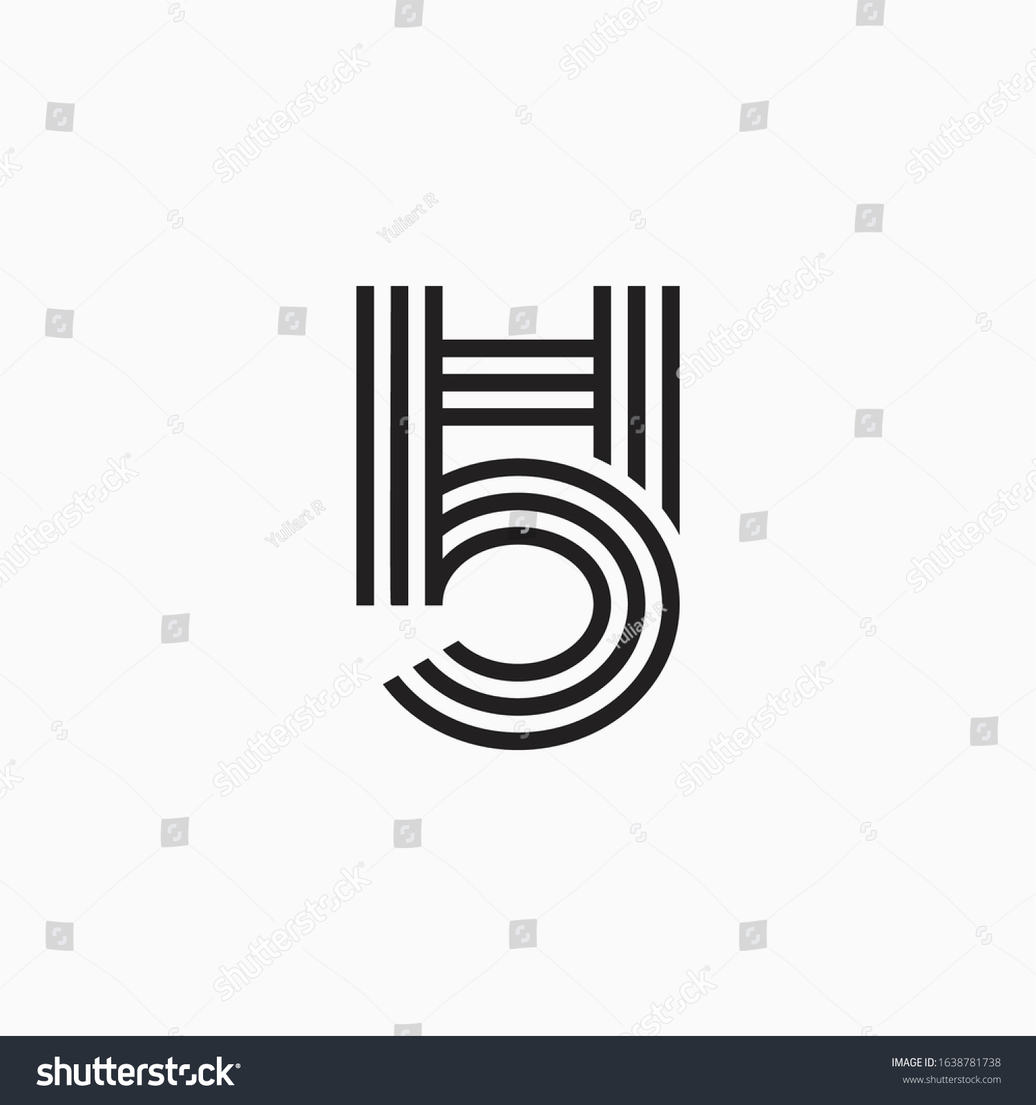 H5 Logo Image Stock Vector (Royalty Free) 1638781738 | Shutterstock