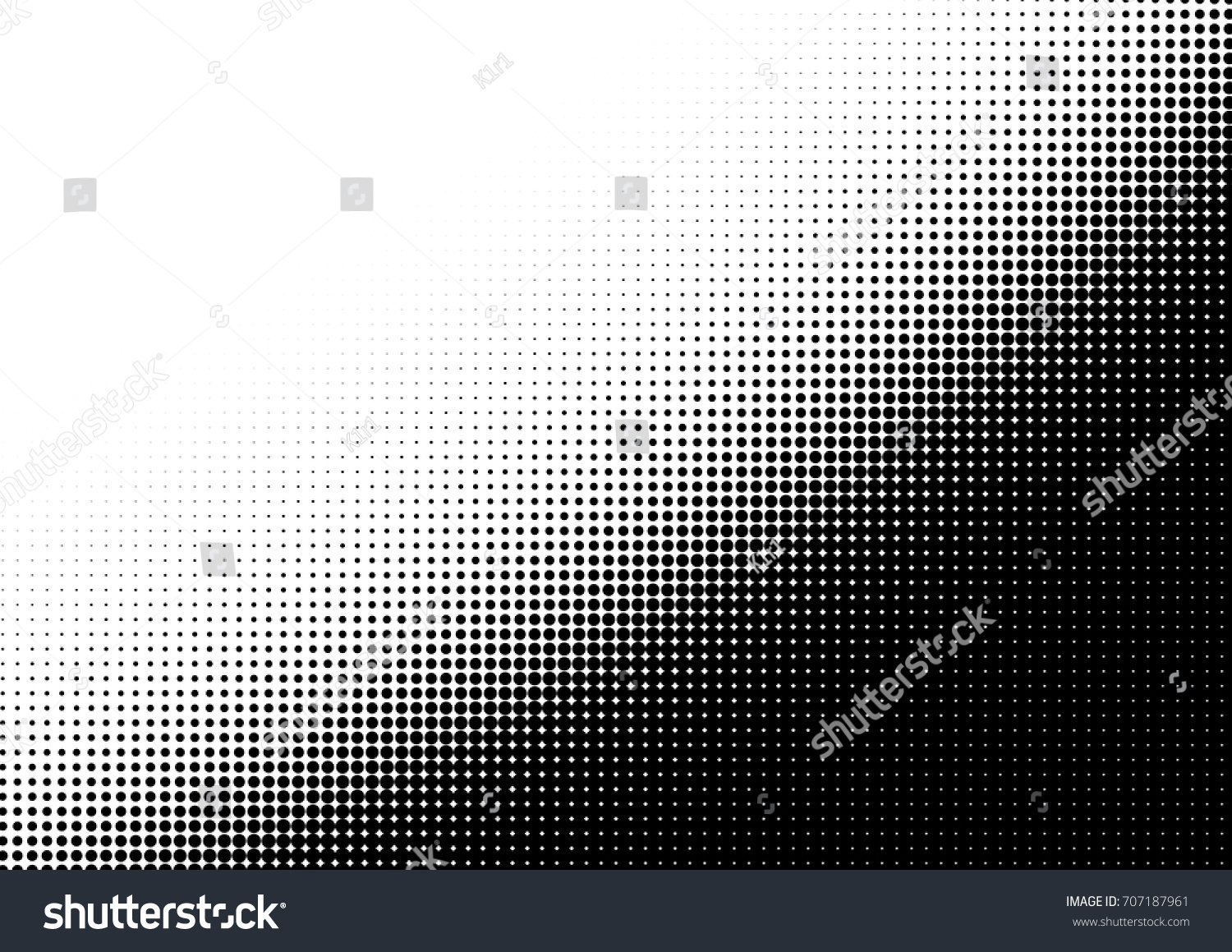 Halftone Background Overlay Comic Backdrop Black Stock Vector (Royalty ...