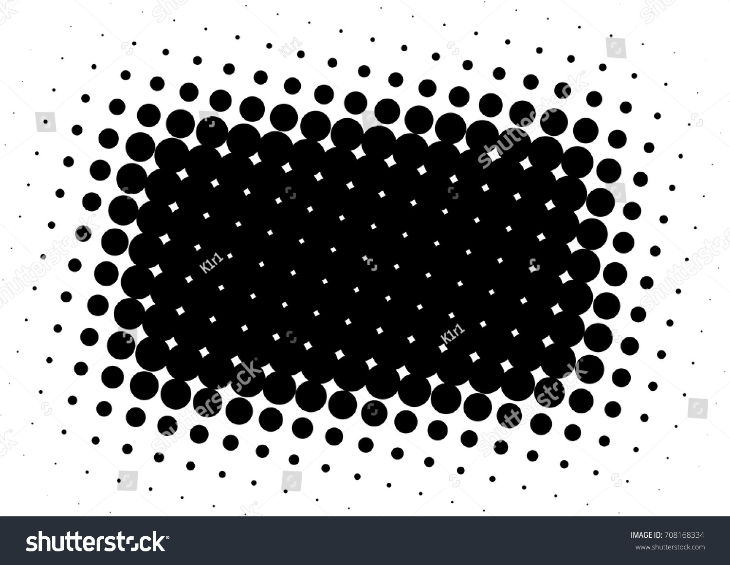 Halftone Background Overlay Comic Backdrop Black Stock Vector (Royalty ...
