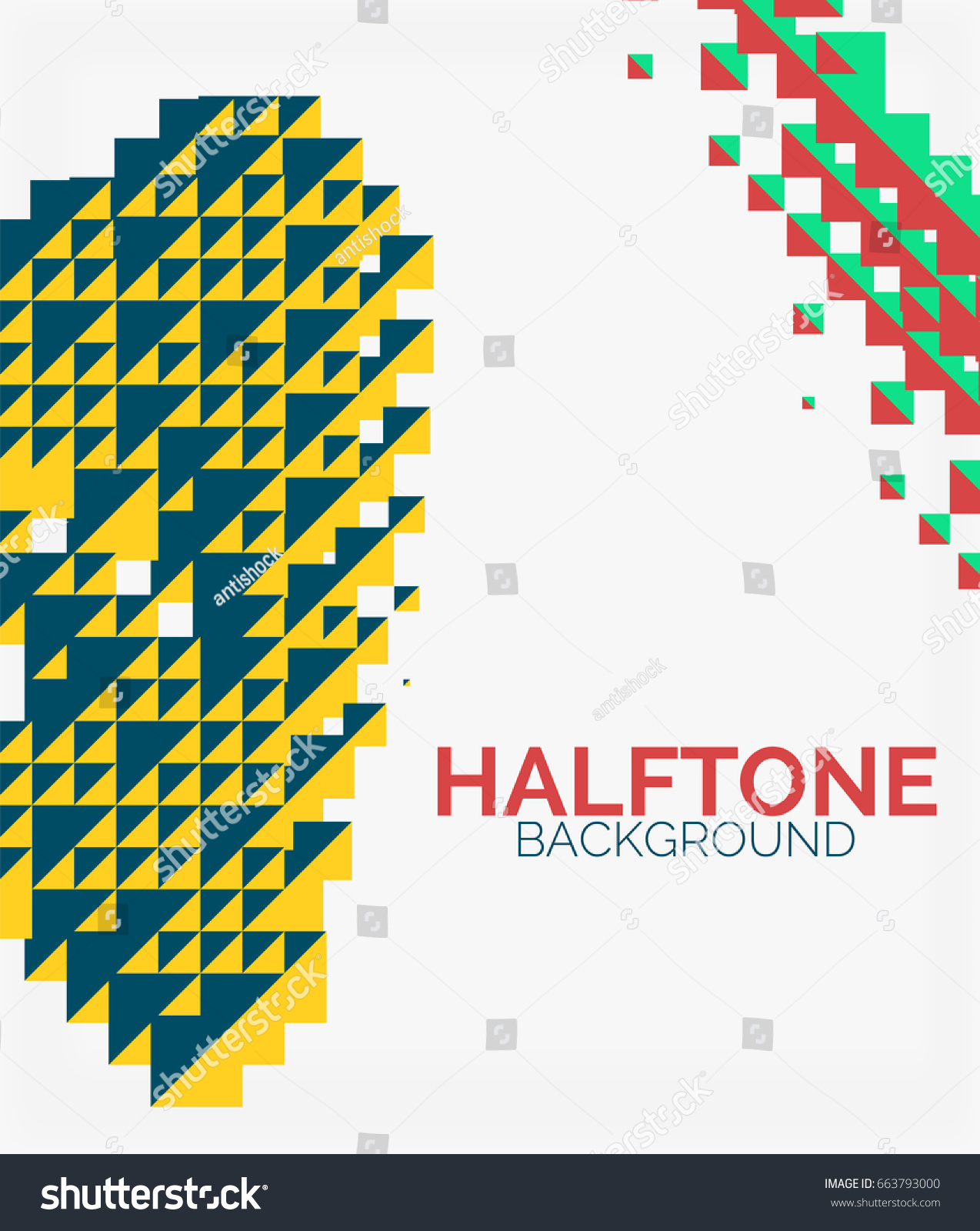 Halftone Color Texture Vector Background Stock Vector (Royalty Free ...
