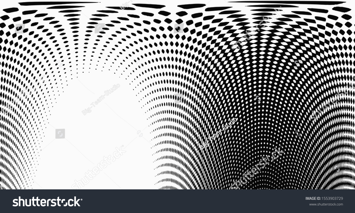 Halftone Wave Background Curved Gradient Texture Stock Vector (Royalty ...