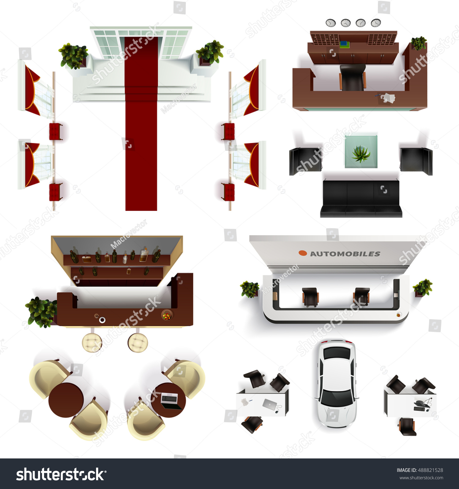 709 Door entrance top view Stock Illustrations, Images & Vectors ...