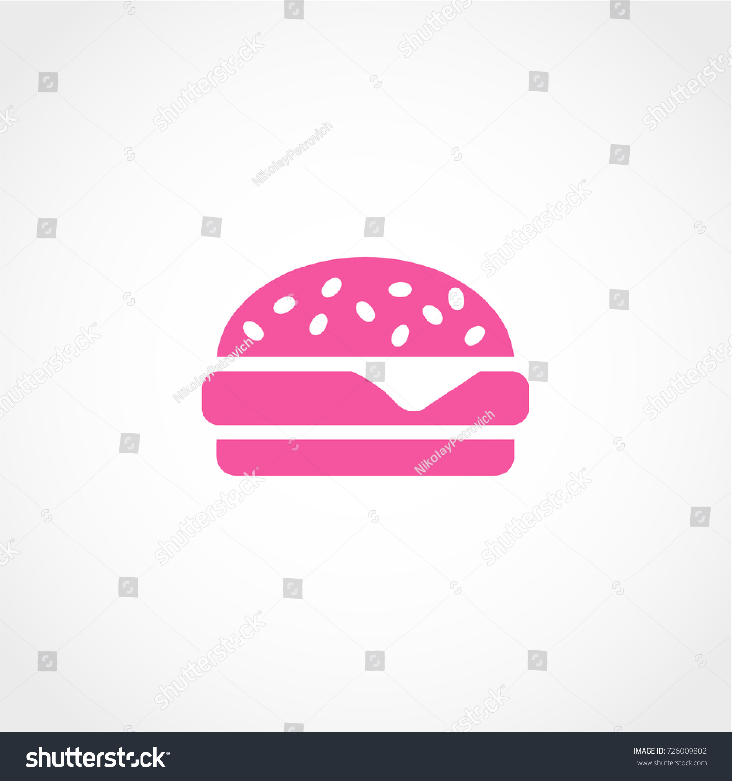 1,885 Pink burger Stock Illustrations, Images & Vectors | Shutterstock