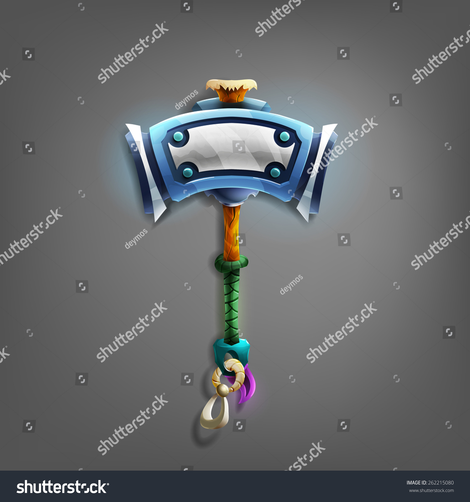 Hammer Games Vector Illustration Stock Vector (Royalty Free) 262215080 ...