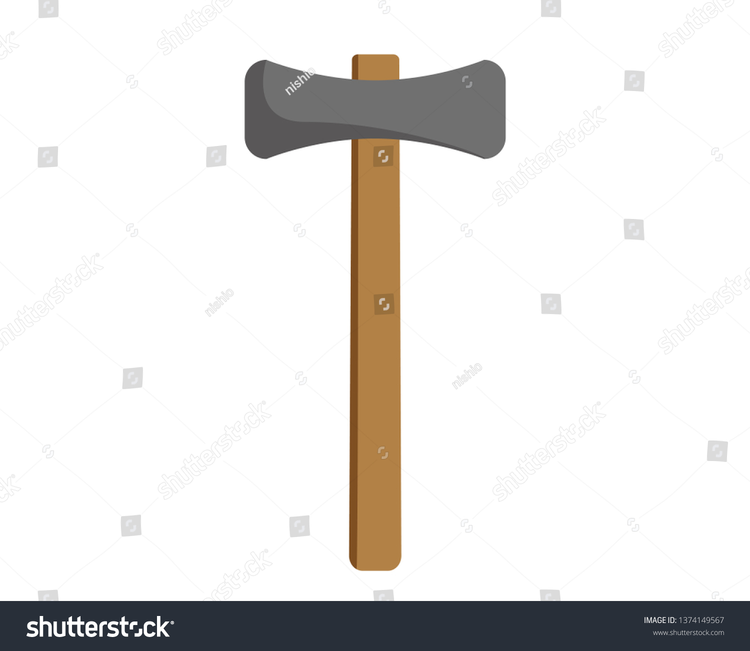 Hammer Vector Illustration Stock Vector (Royalty Free) 1374149567 ...