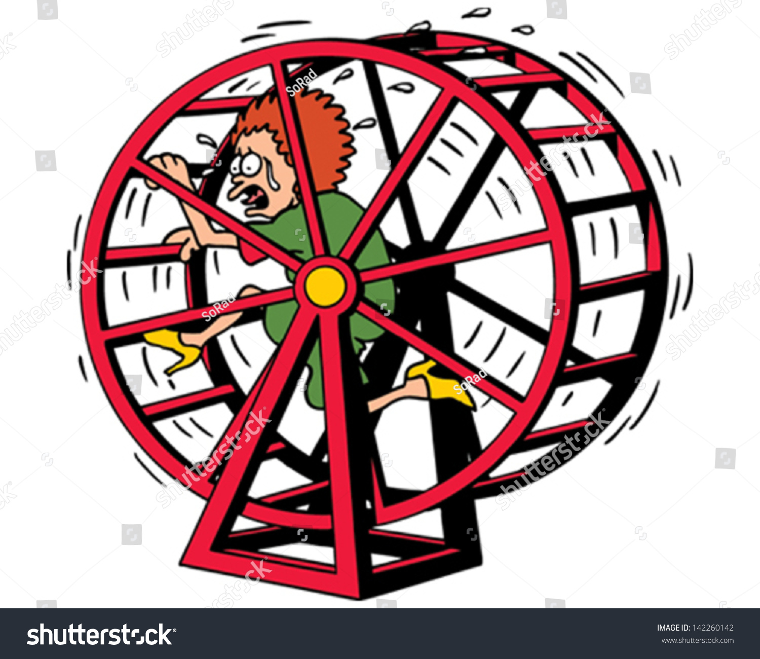 918 Hamster wheel cartoon Images, Stock Photos & Vectors | Shutterstock