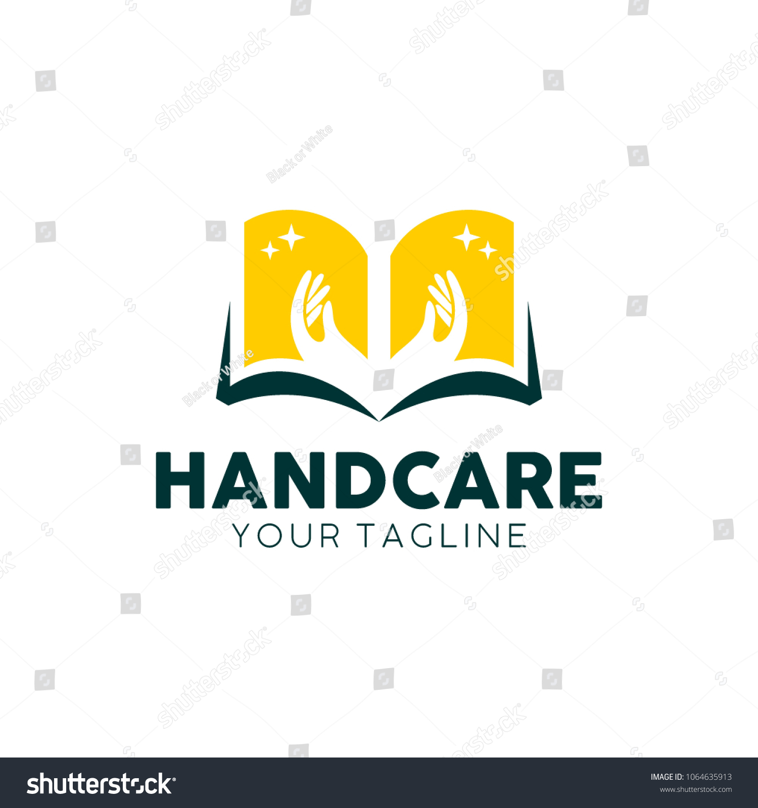 Hand Care Logo Design Stock Vector (Royalty Free) 1064635913 | Shutterstock