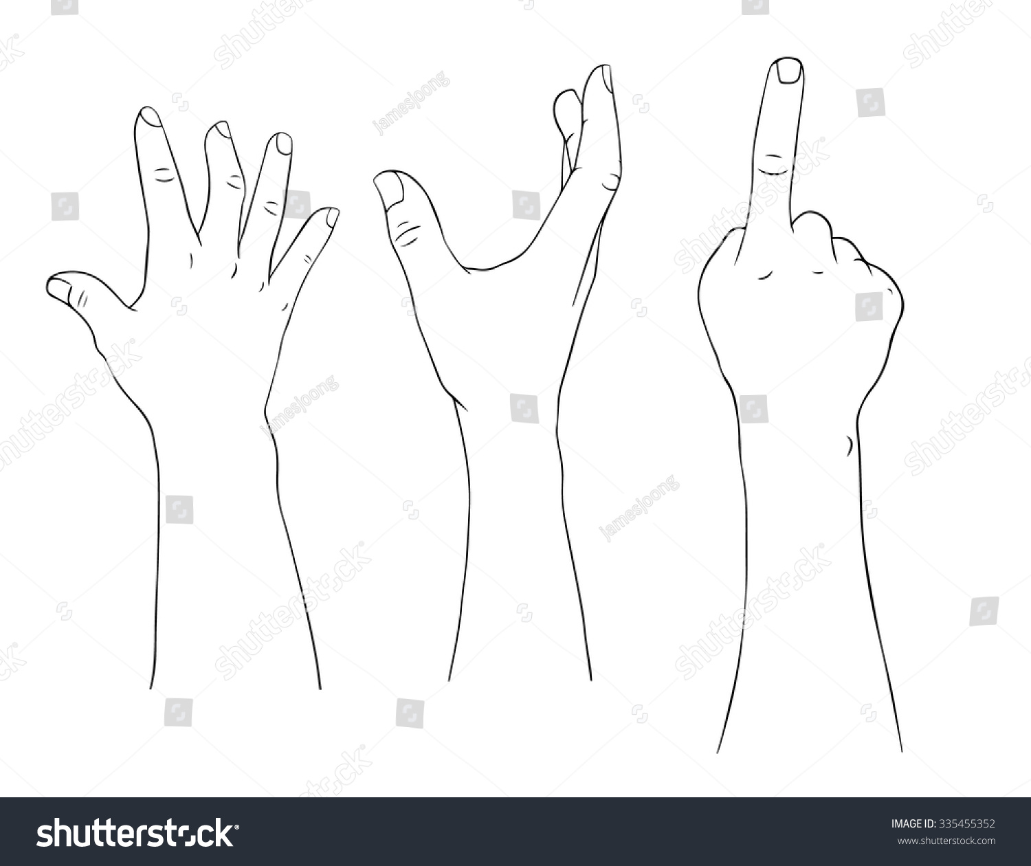 1,066 Hand grab sketch Images, Stock Photos & Vectors | Shutterstock