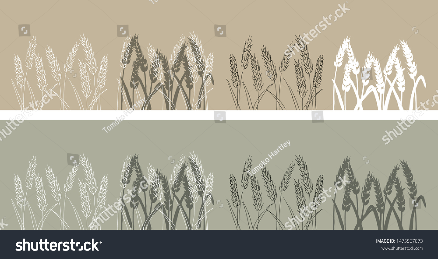2,335 Wheat flower sketch Images, Stock Photos & Vectors | Shutterstock