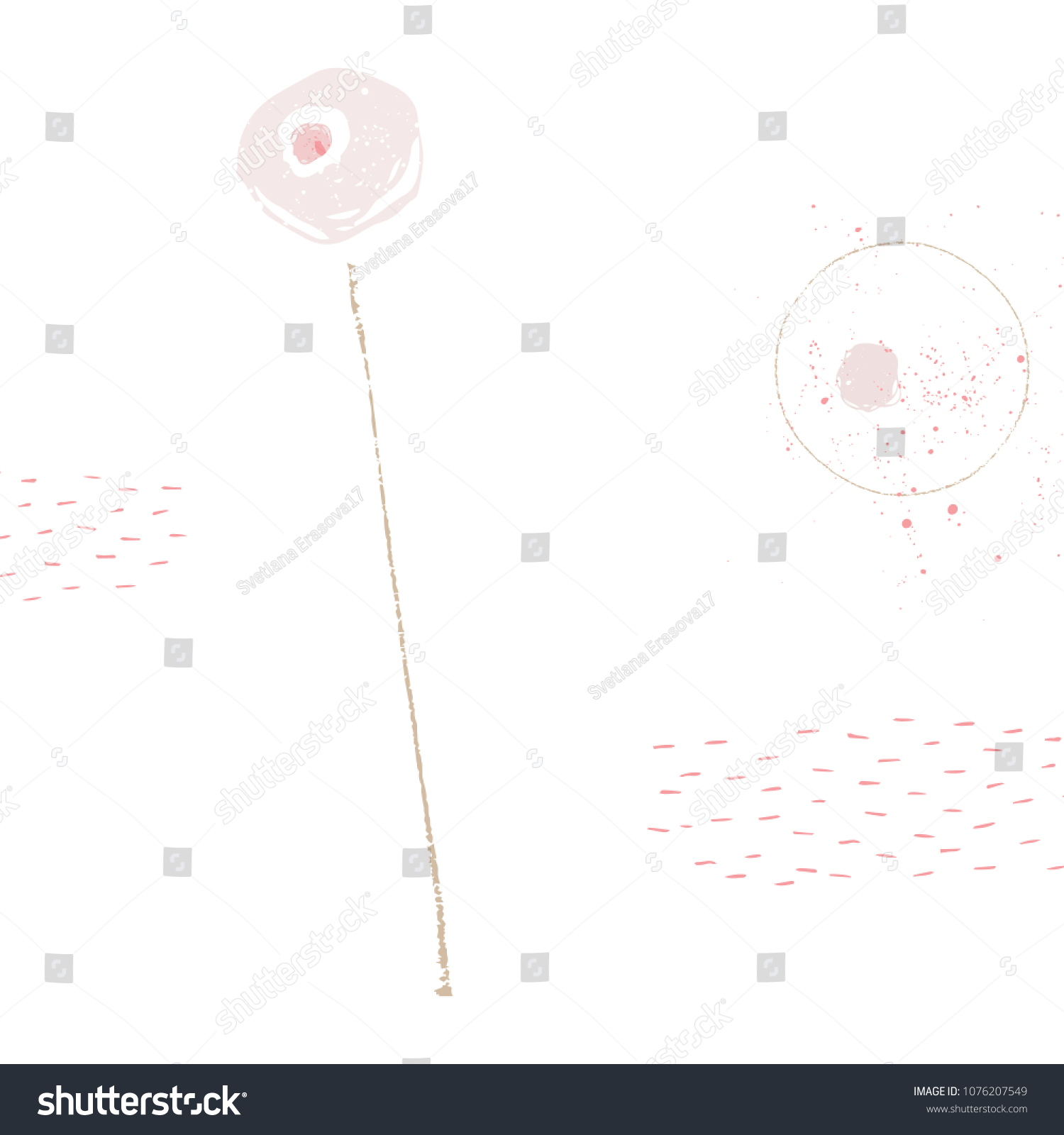 Hand Drawn Abstract Minimal Textures Stock Vector (Royalty Free ...