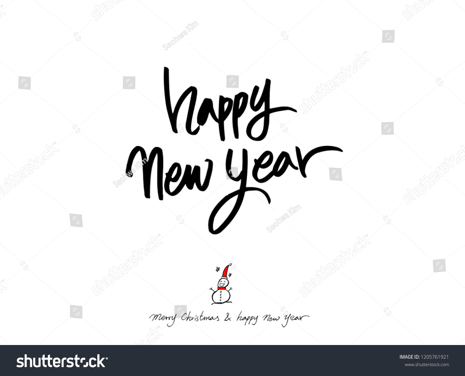 Hand Drawn Christmas Poster Vector Stock Vector (Royalty Free ... Hand Drawn Christmas Poster Vector Stock Vector (Royalty Free ...