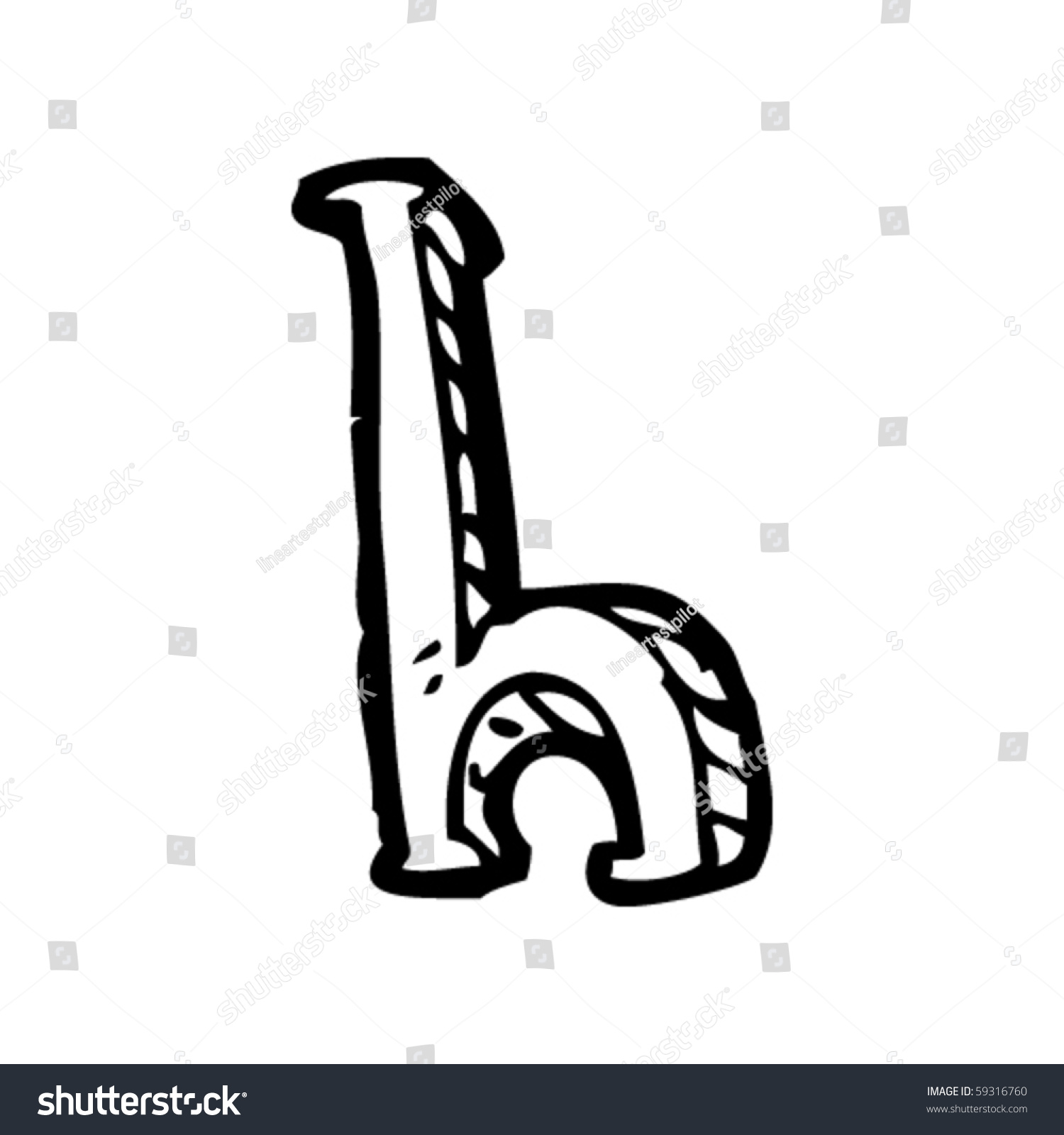Hand Drawn Letter H Stock Vector (Royalty Free) 59316760 | Shutterstock