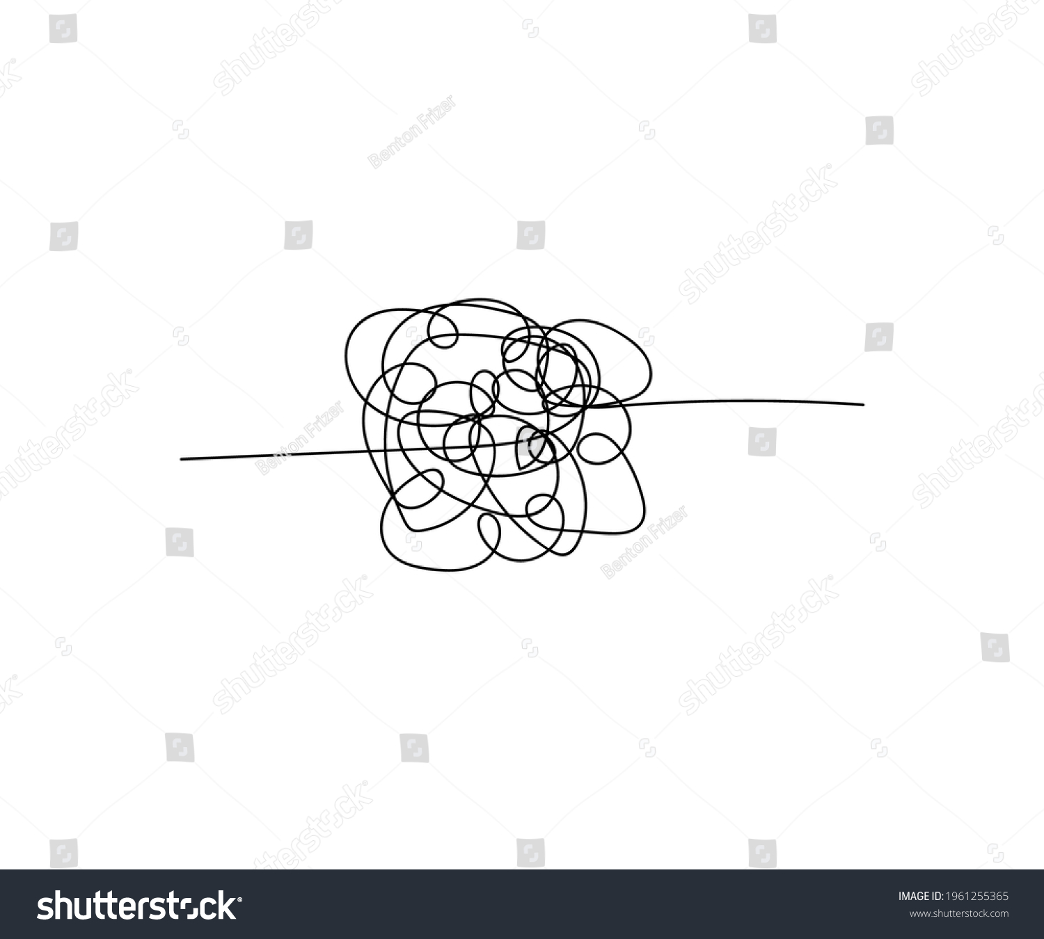 Hand Drawn Scrawl Sketch Vector Stock Vector (Royalty Free) 1961255365 ...