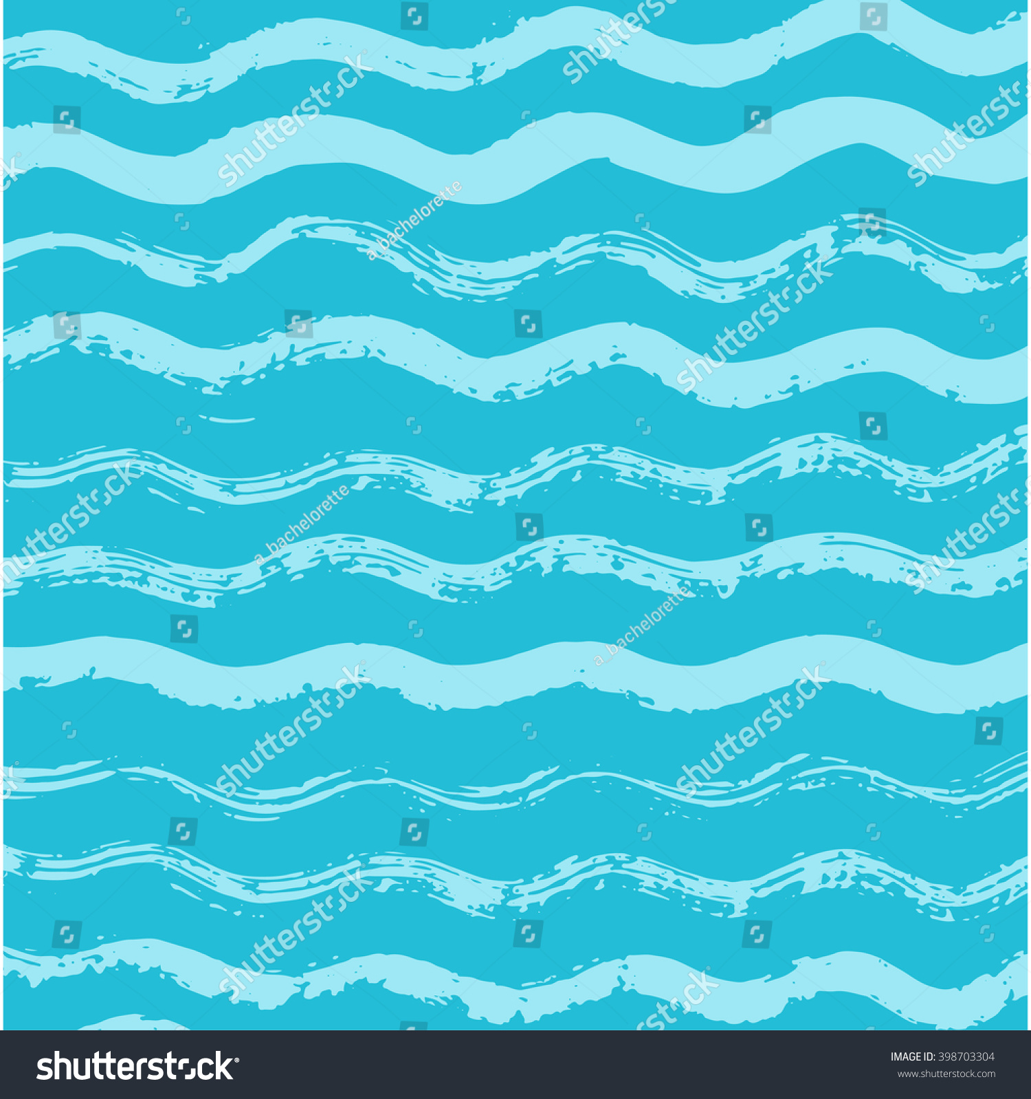 Hand Drawn Wave Ink Texture Stock Vector (Royalty Free) 398703304 ...