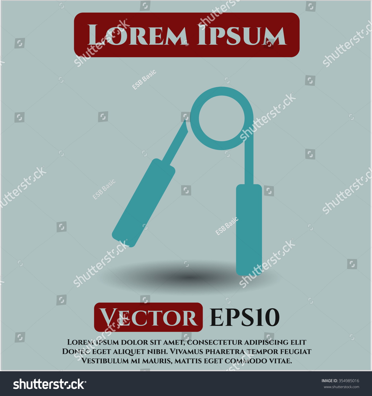 Hand Gripper Symbol Stock Vector (Royalty Free) 354985016 | Shutterstock