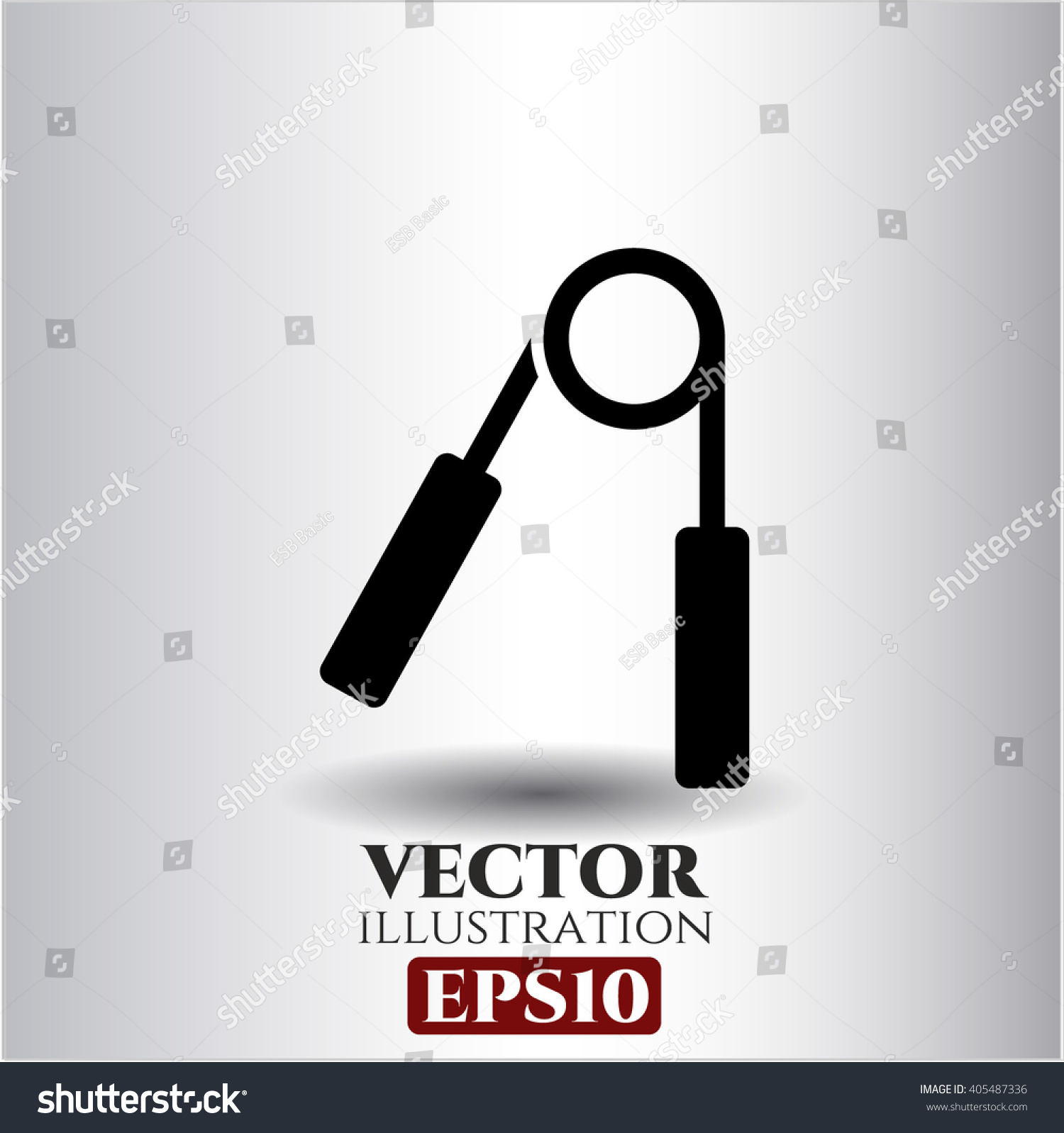 Hand Gripper Symbol Stock Vector (Royalty Free) 405487336 | Shutterstock