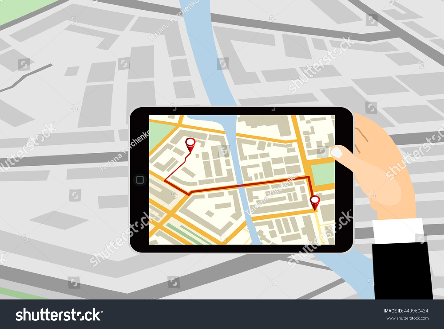 280 Gprs map Stock Vectors, Images & Vector Art | Shutterstock