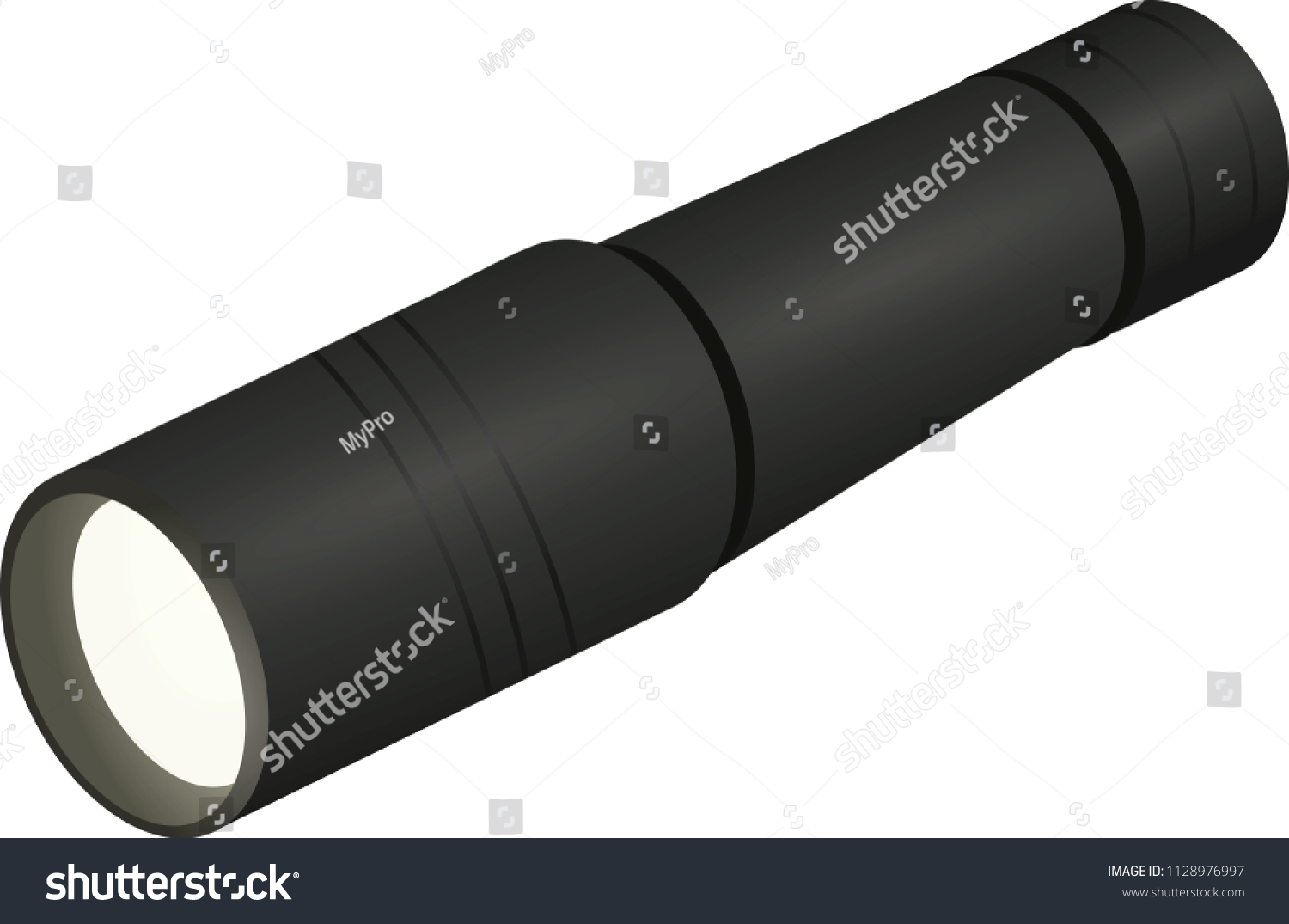 Hand Lamp Vector Illustration Stock Vector (Royalty Free) 1128976997