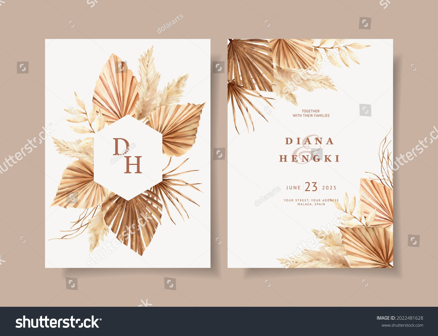 25,222 Boho party invitation Images, Stock Photos & Vectors | Shutterstock