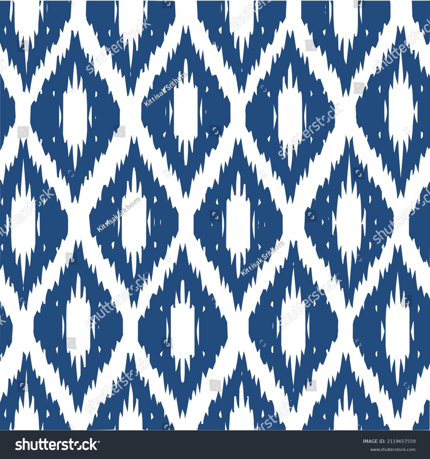 Hand Painted Fabric Patterngraphic Modern Pattern Stock Vector (Royalty ...