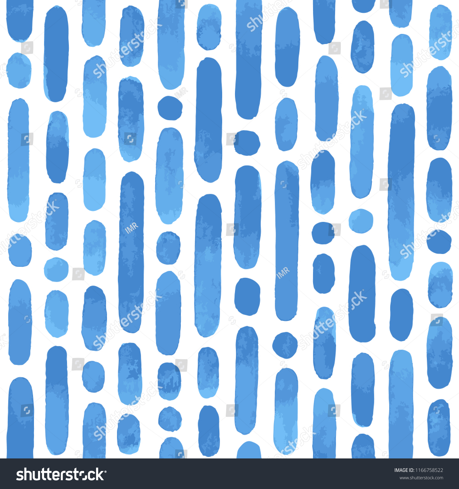 Hand Painted Tile Oval Shaped Elements Stock Vector (Royalty Free ...
