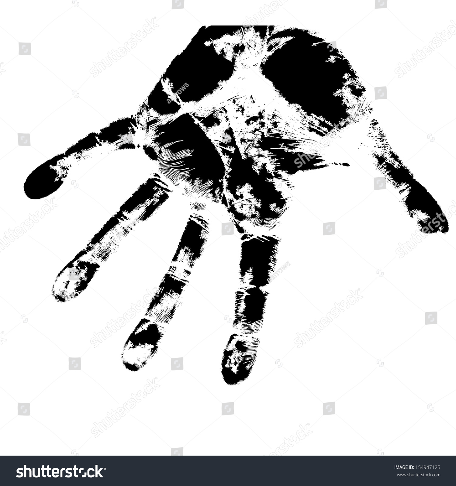 Hand Print Skin Texture Pattern Vector: vector de stock (libre de ...