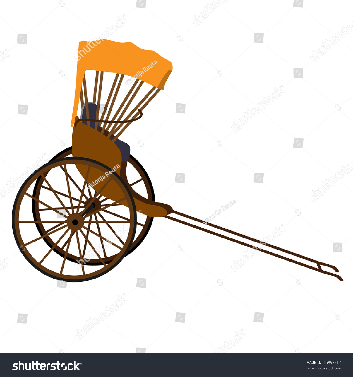 421 Hand pulled rickshaw Images, Stock Photos & Vectors | Shutterstock