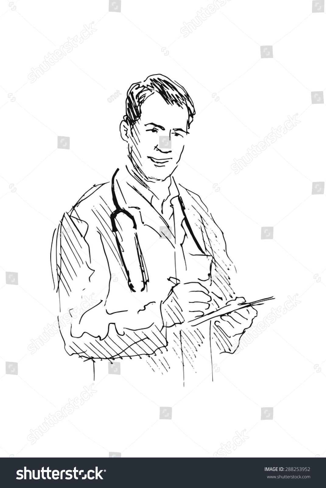 22,480 Doctor illustration sketch Images, Stock Photos & Vectors ...