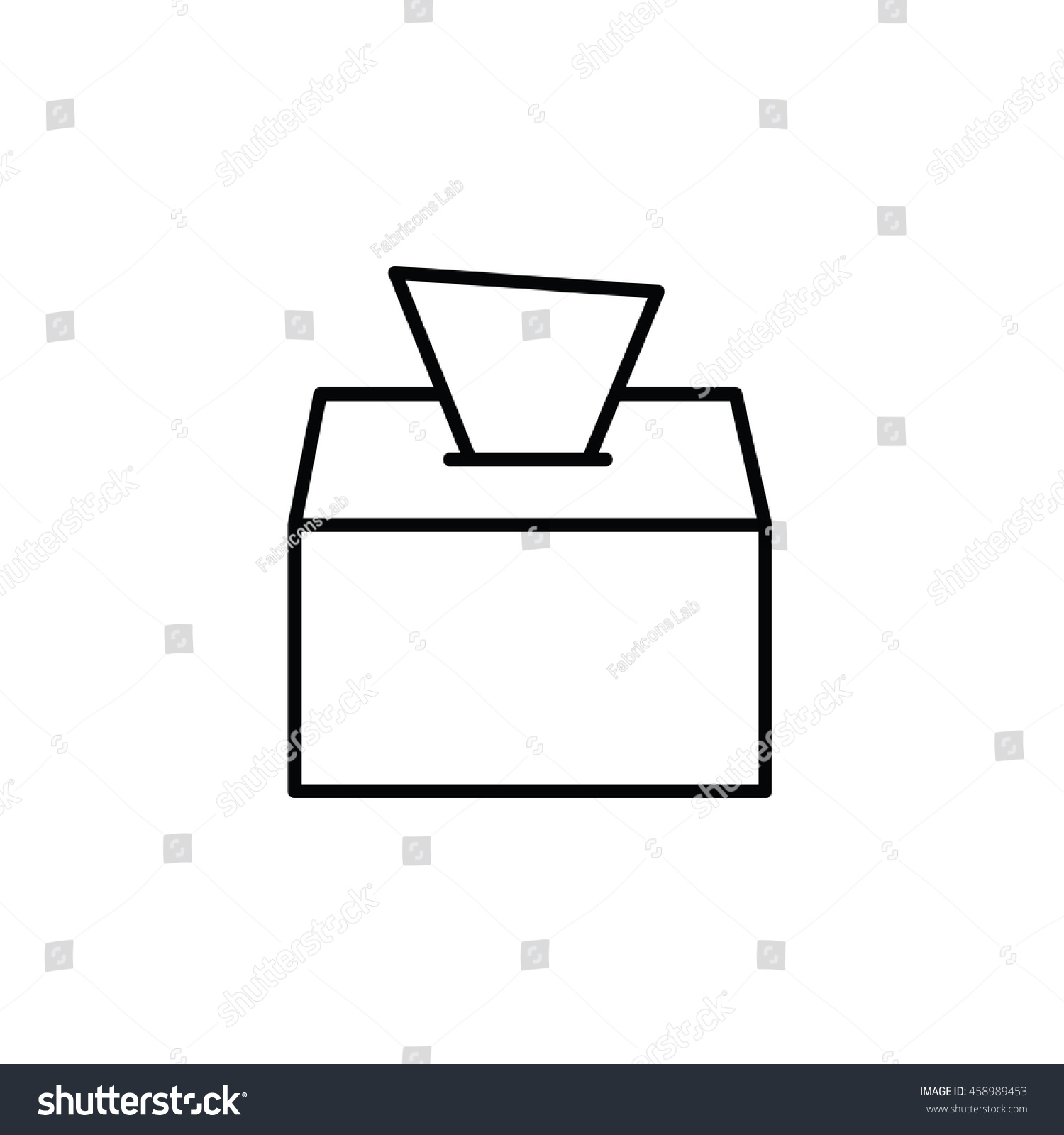 Hand Wipe Outline Icon Stock Vector (Royalty Free) 458989453