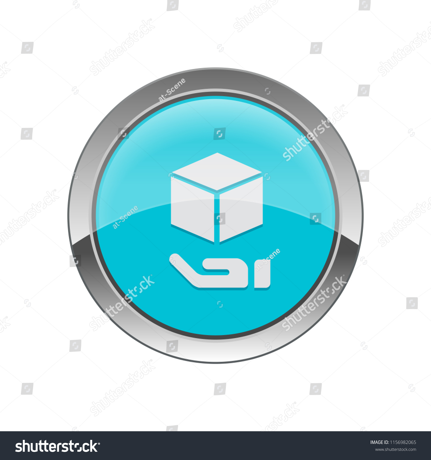 Handle Care App Icon Stock Vector (Royalty Free) 1156982065