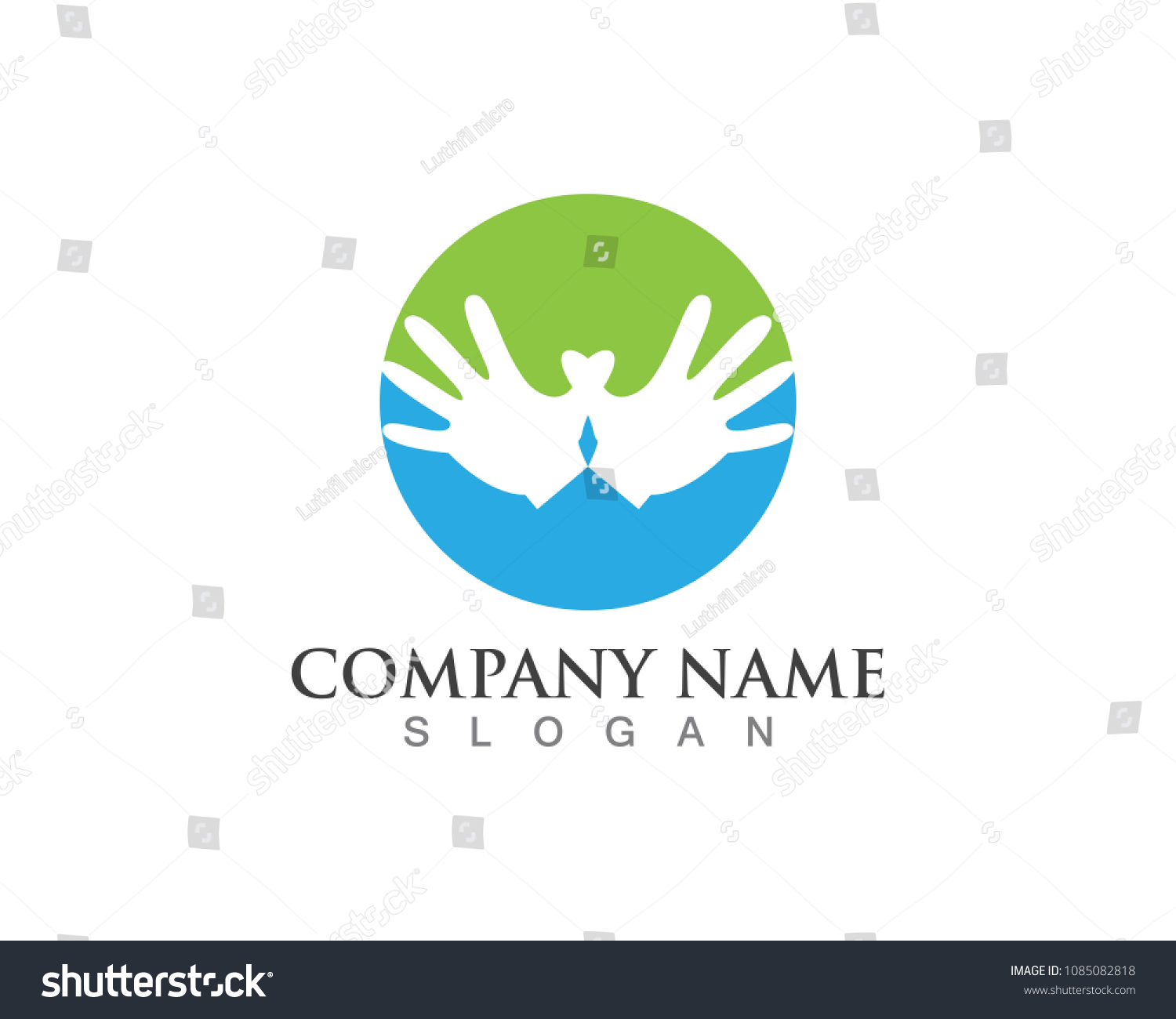 Hands Logos Symbols Stock Vector (Royalty Free) 1085082818 | Shutterstock