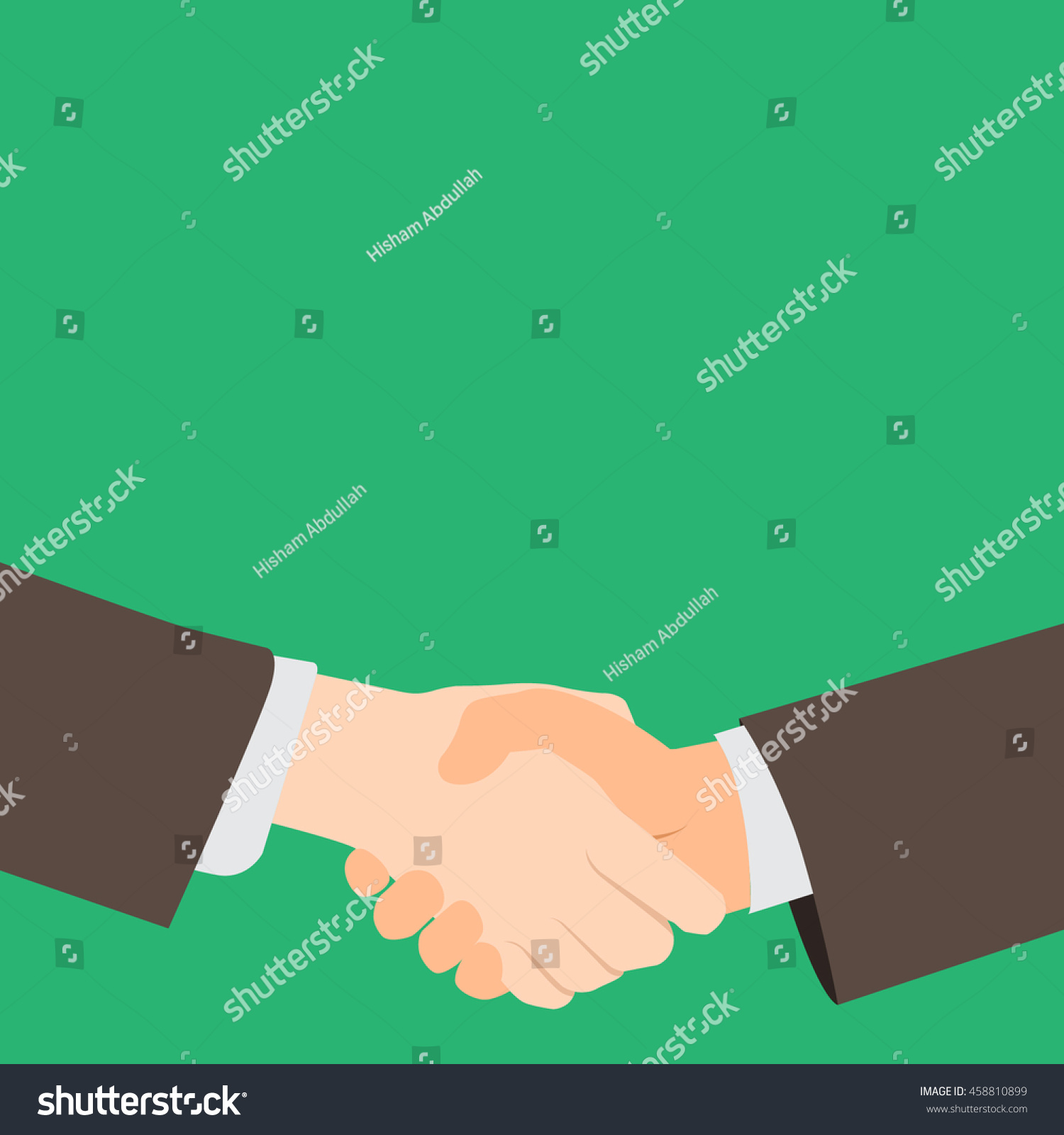 Handshake Corruption Concept Vector Illustration Copy Stock Vector ...