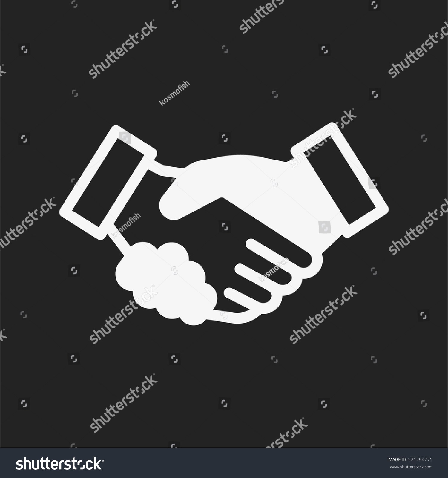 Handshake Friendship Partnership Minimalistic Flat Line Stock Vector ... Handshake Friendship Partnership Minimalistic Flat Line Stock Vector ...