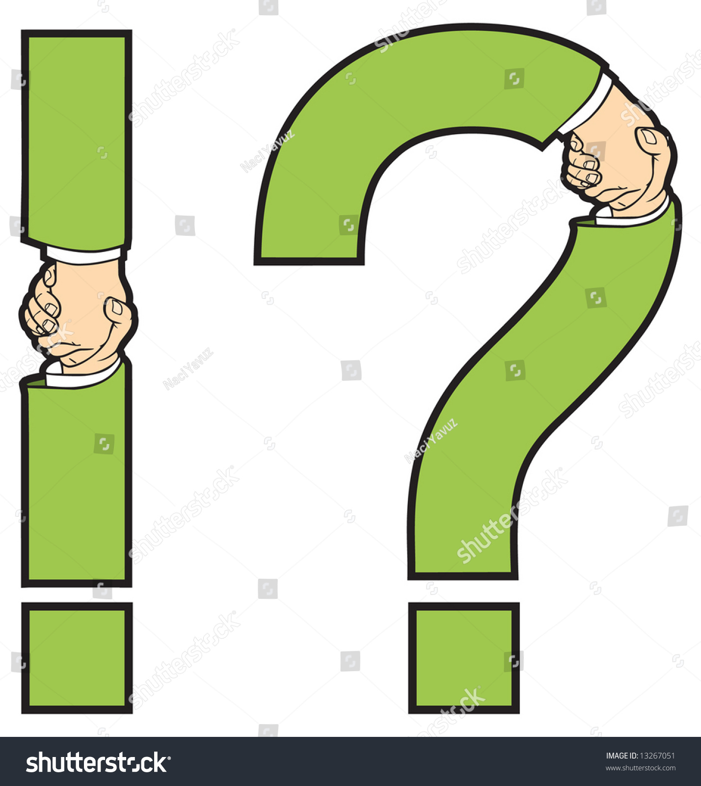 Handshake Icon Exclamation Question Mark Pattern 스톡 벡터(로열티 프리) 13267051 ...