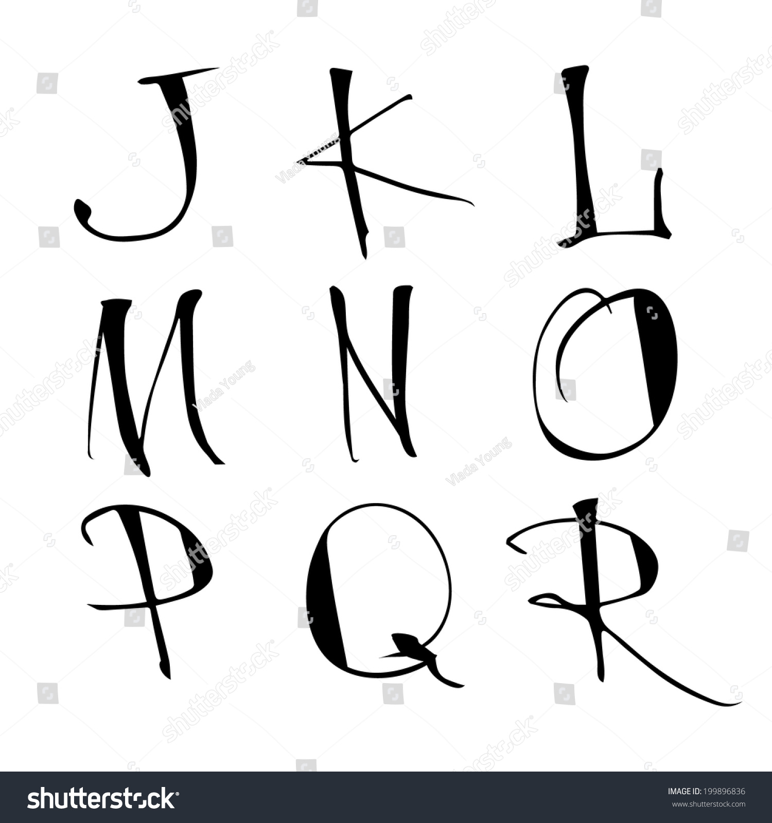 Black Letter Calligraphy Font