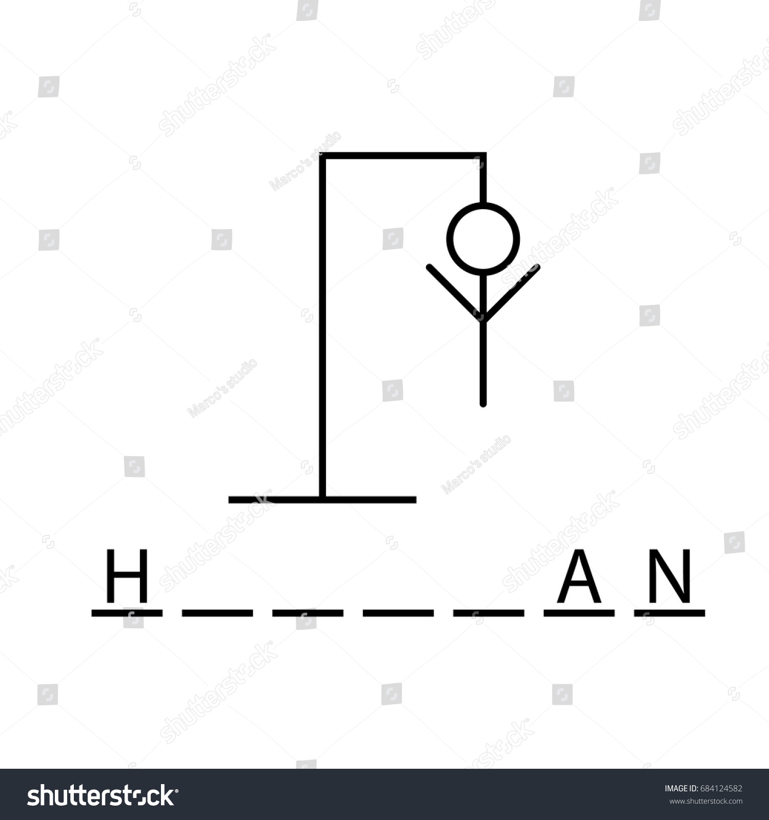Hangman Images, Stock Photos & Vectors | Shutterstock