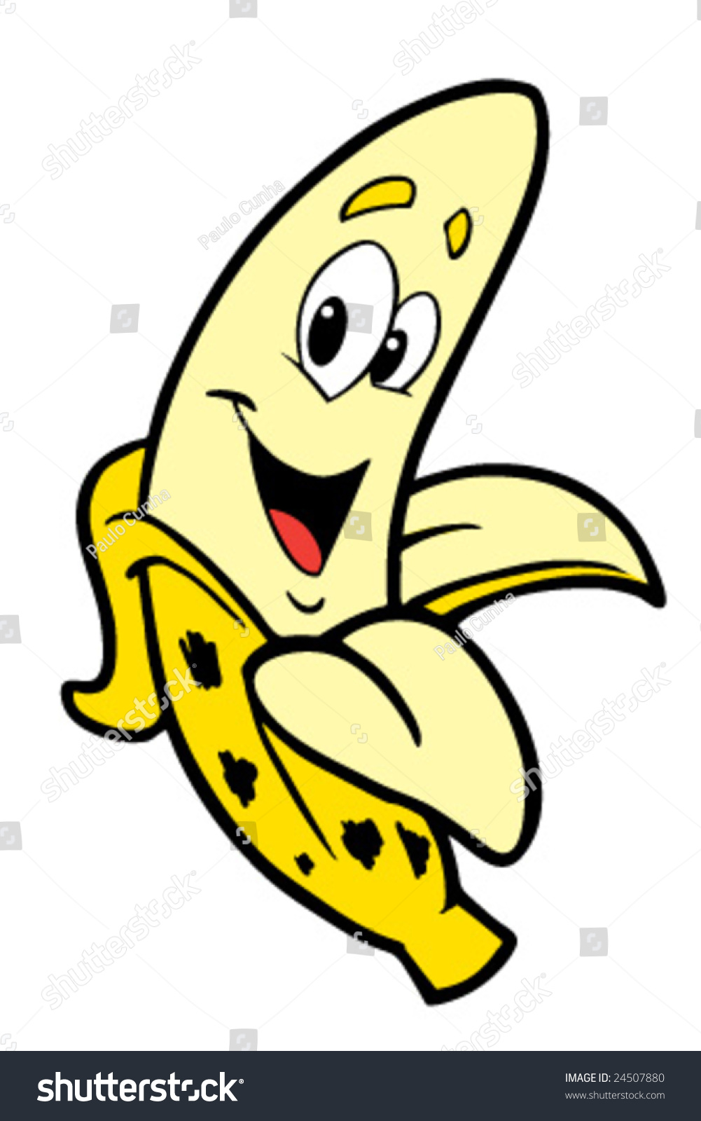 Happy Banana Stock Vector (Royalty Free) 24507880 | Shutterstock