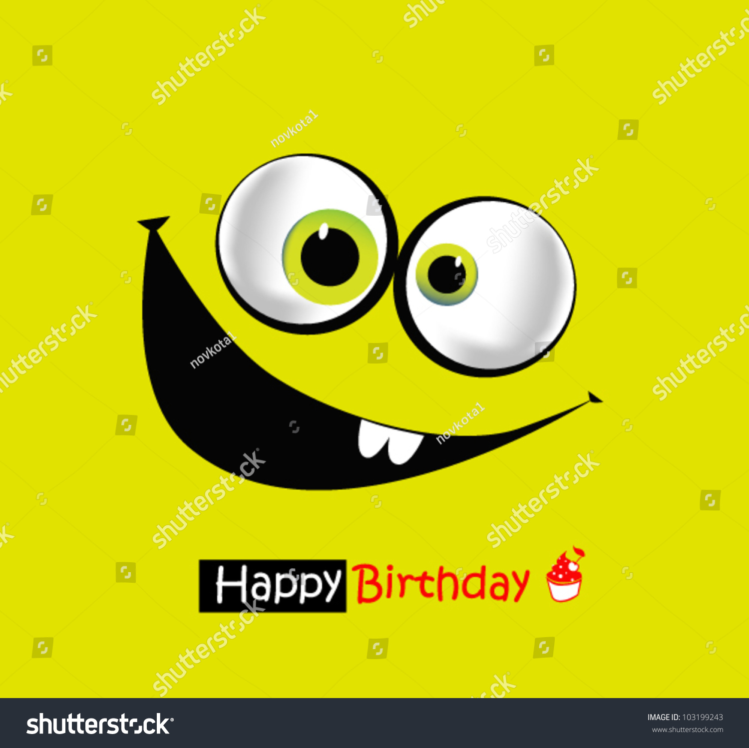 Smiley Face Birthday Greetings