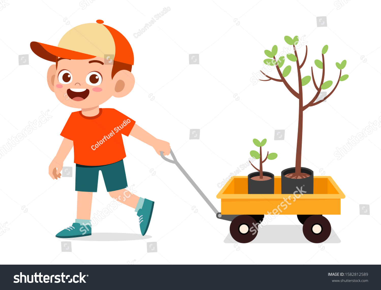 5,447 Pulling a wagon Images, Stock Photos & Vectors | Shutterstock