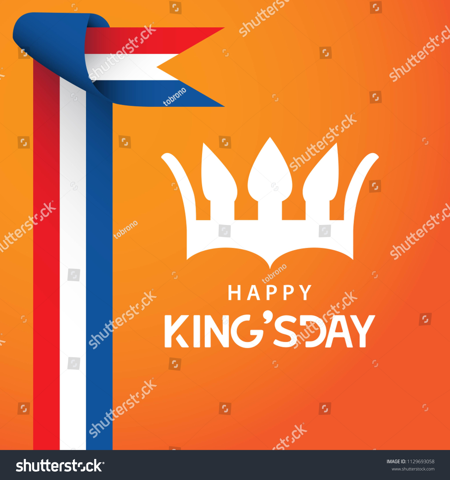 Happy Kings Day Vector Template Design Stock Vector (Royalty Free ...