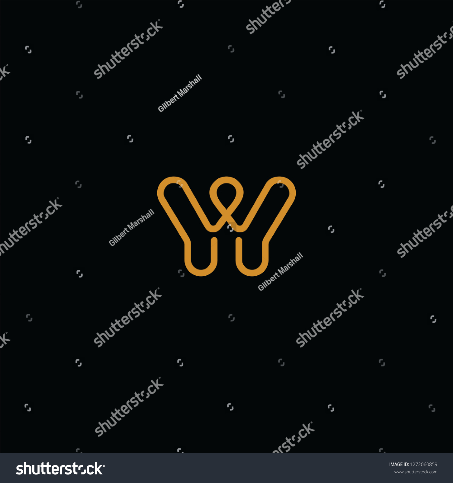 Happy Man Logo Stock Vector (Royalty Free) 1272060859