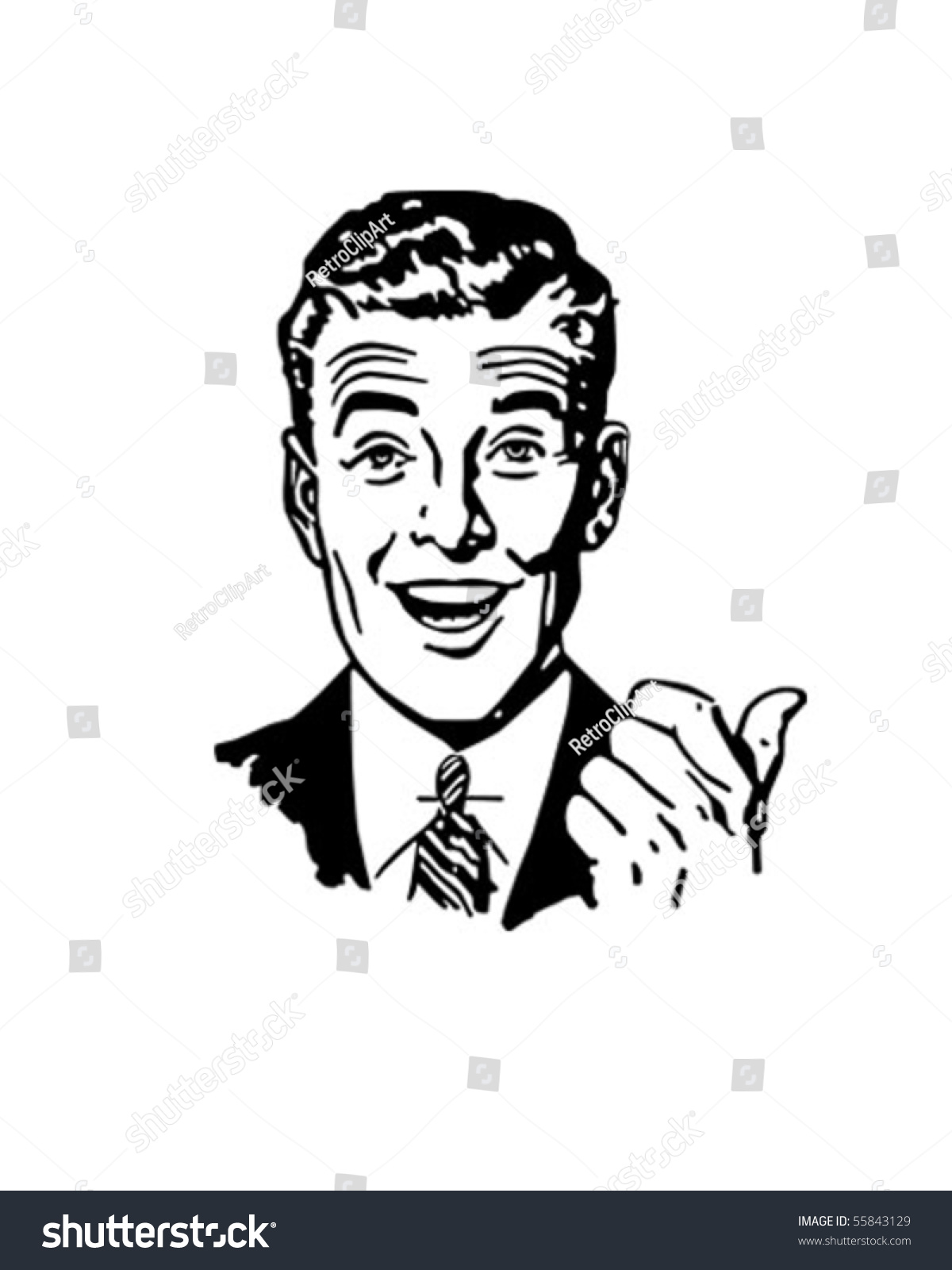Handsome man his 40s Stock Vectors, Images & Vector Art | Shutterstock