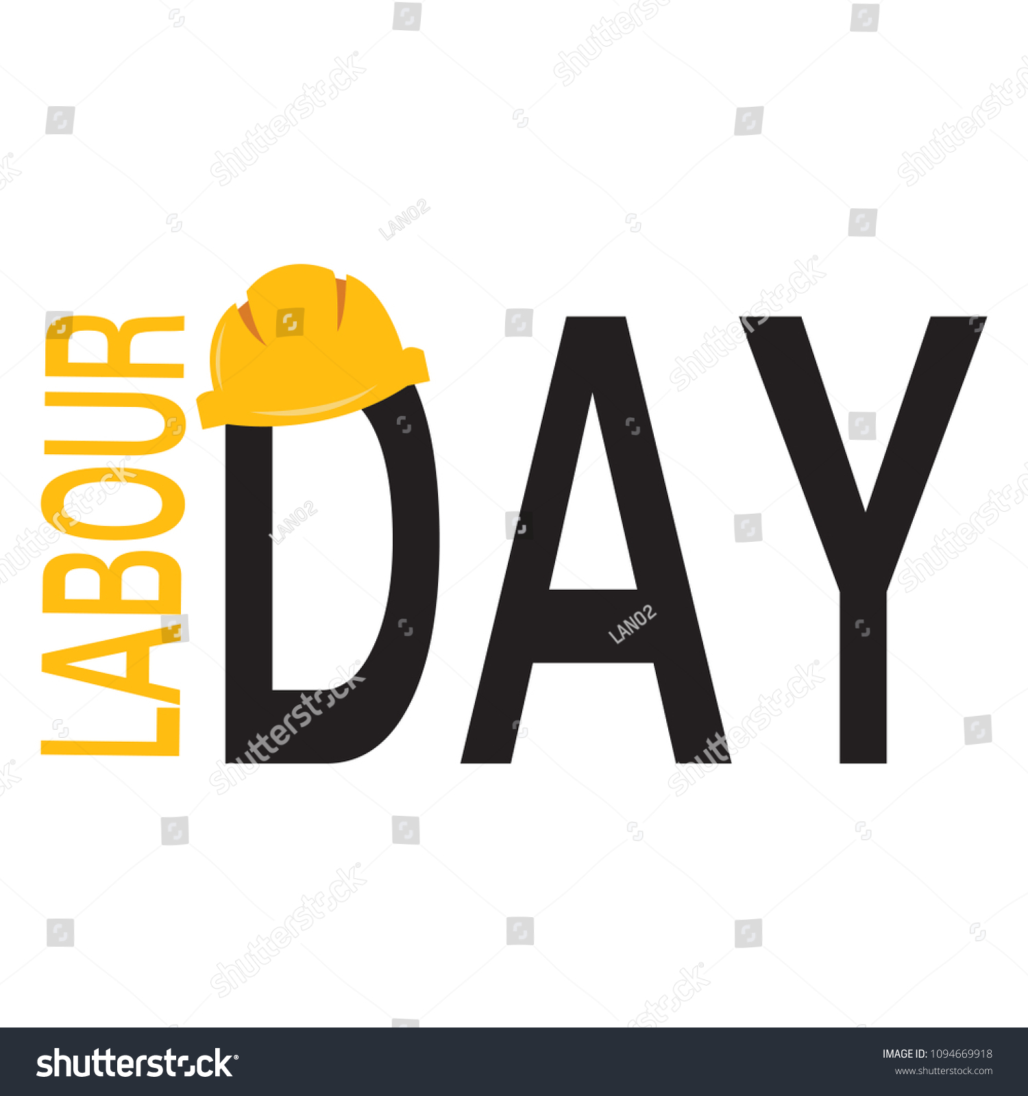 Happy Work Day Stock Vector (Royalty Free) 1094669918
