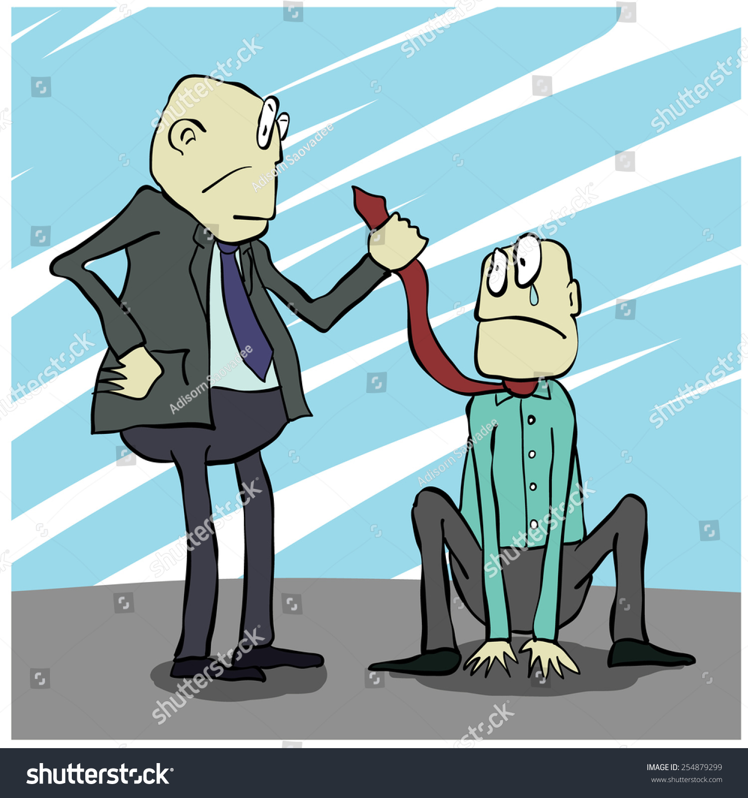Harassment Bully Work Stock Vector 254879299 - Shutterstock