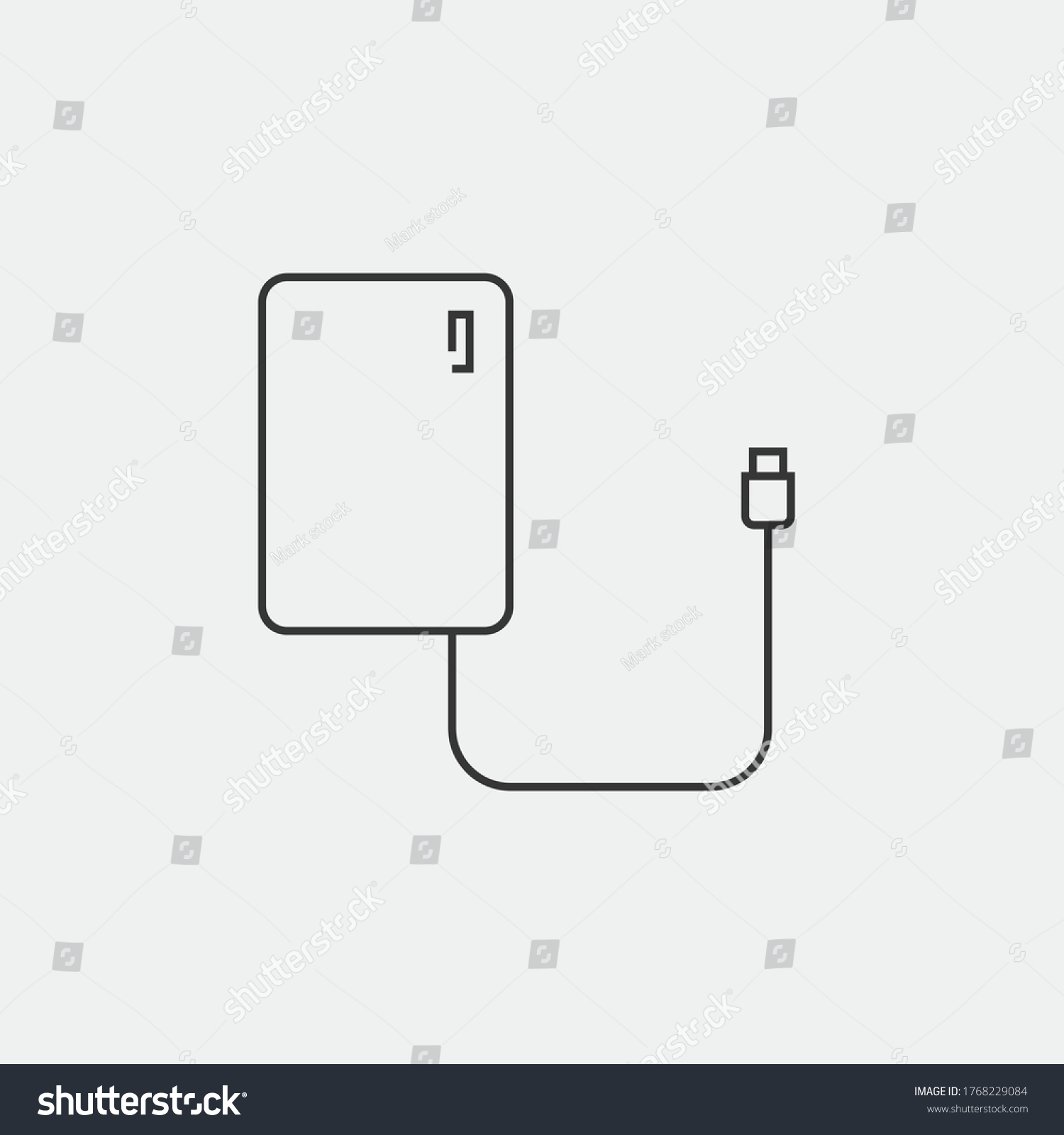 Hard Drive Vector Icon Storage Device Stock Vector (Royalty Free ...